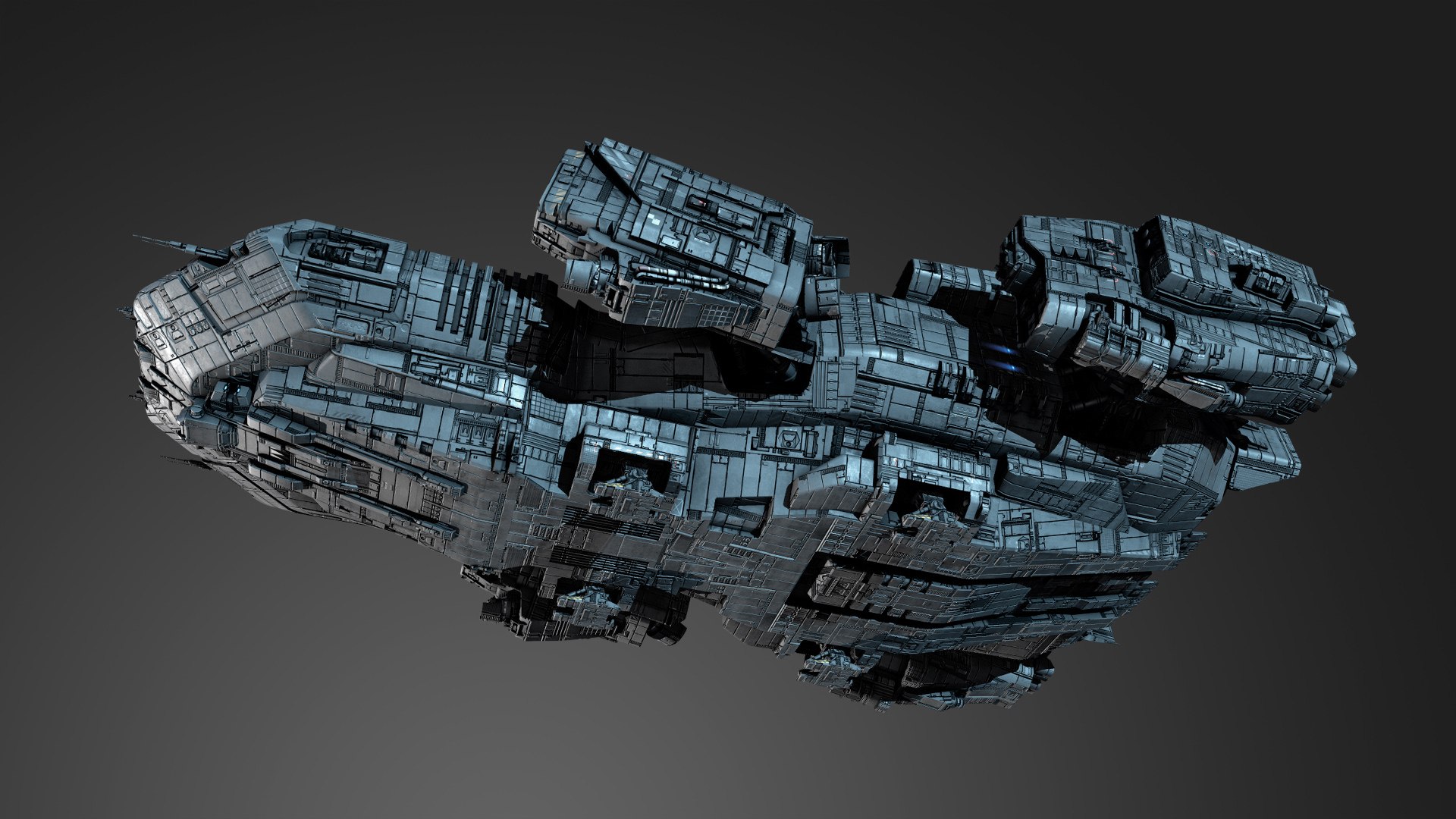 ATLAS Starship Model - TurboSquid 1996210