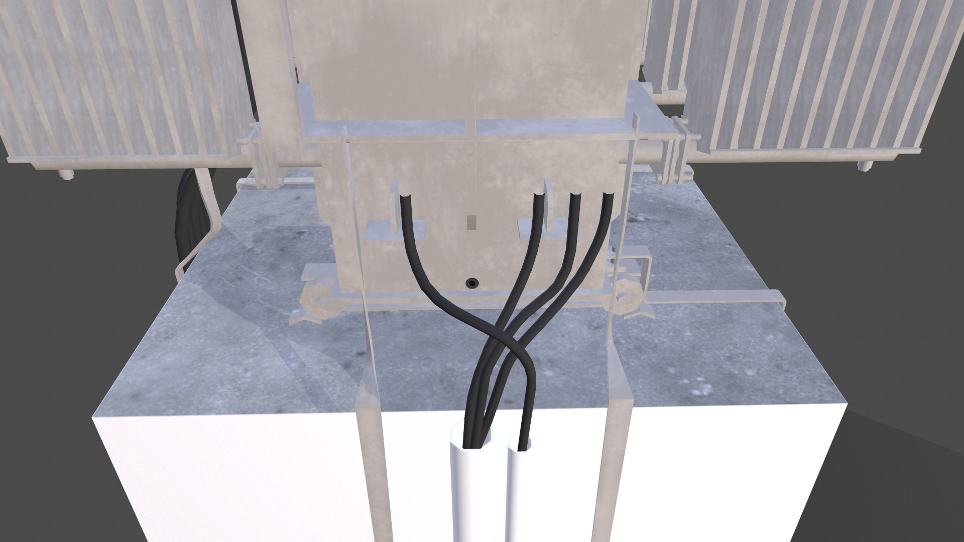 Three Phase Oil Cooled Power Transformer 3D - TurboSquid 2297555