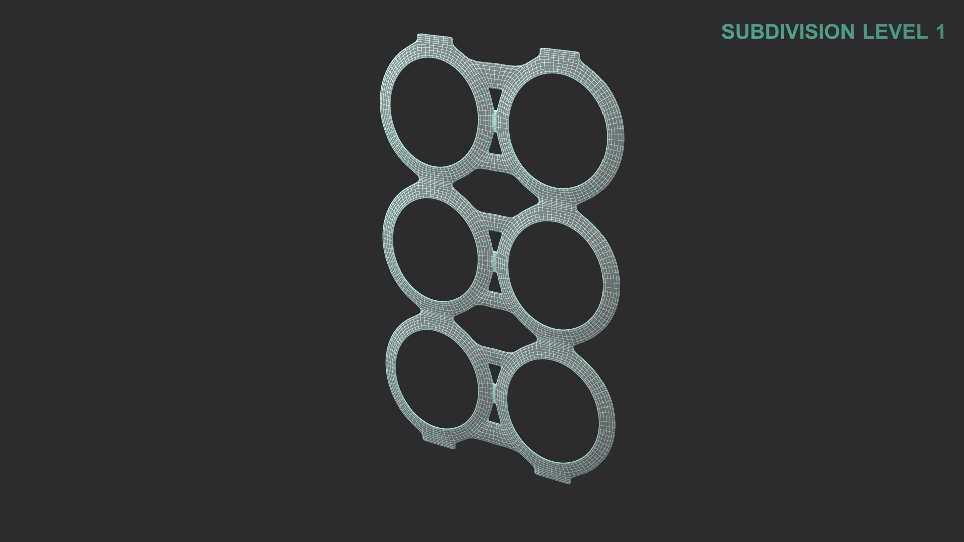 3D Six Pack Rings Model - TurboSquid 2015036