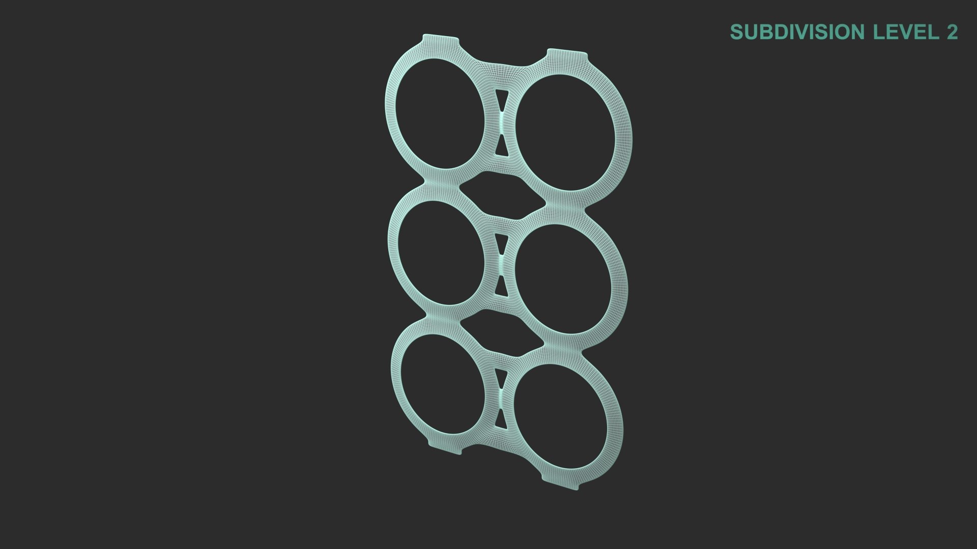 3D Six Pack Rings Model - TurboSquid 2015036