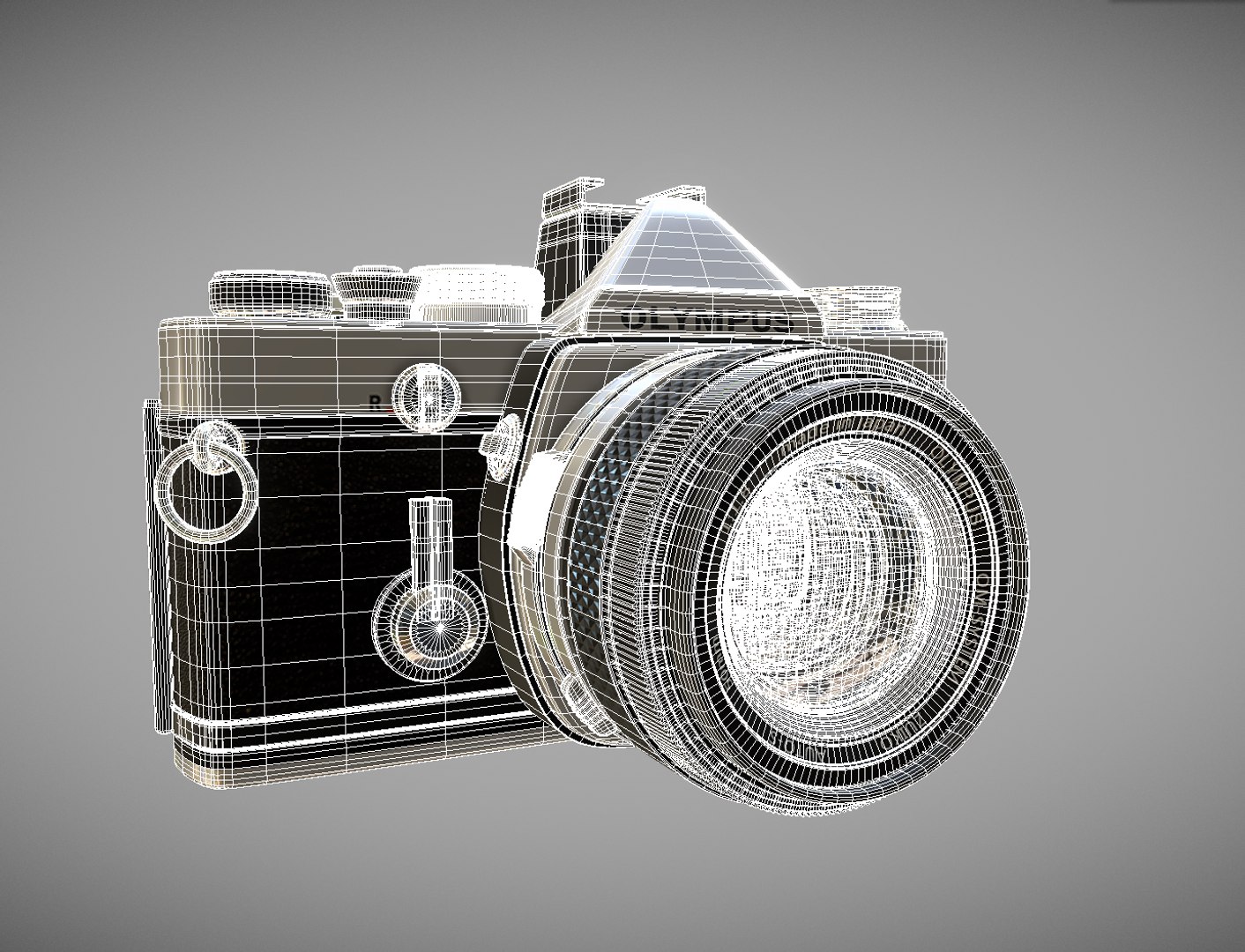 3D Model Camera Olympus Cam - TurboSquid 1207239