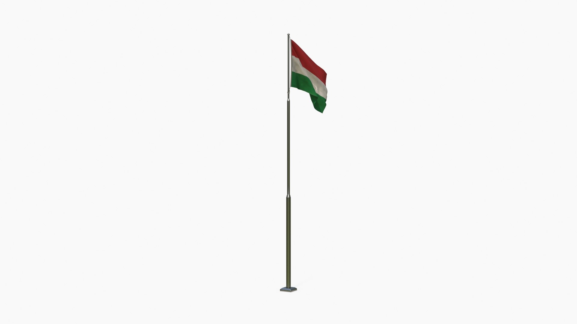3D Animated Hungary Flag - TurboSquid 1797175