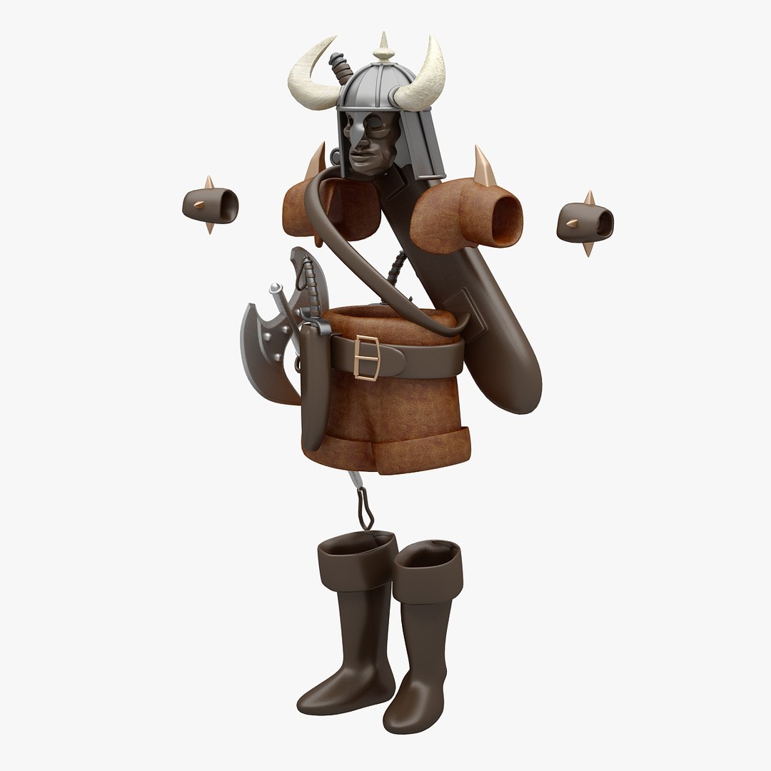 3D Barbarian Cloth Model - TurboSquid 1303704