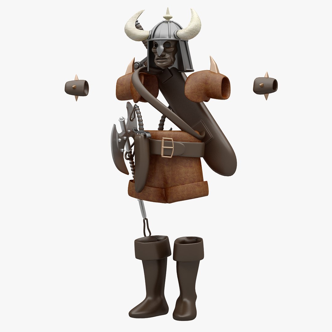 3D Barbarian Cloth Model - TurboSquid 1303704