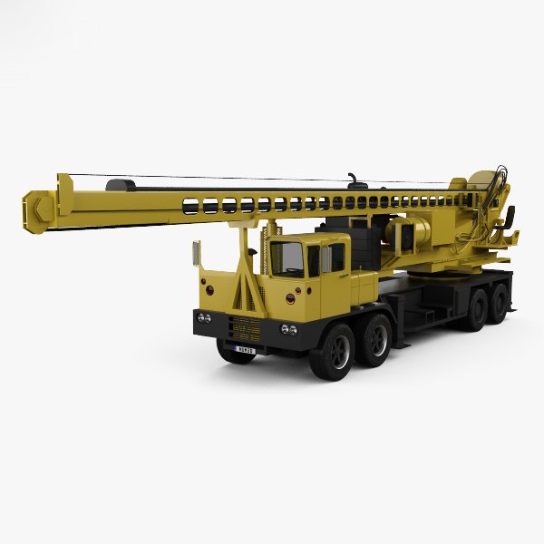 Mobile Drill 3D Models for Download | TurboSquid