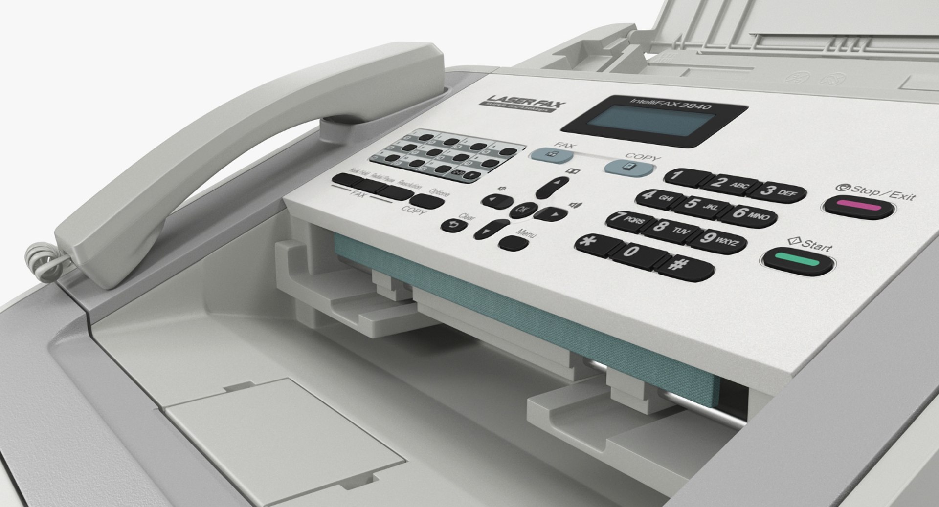 3D Laser Fax Machine Generic Model - TurboSquid 1286639