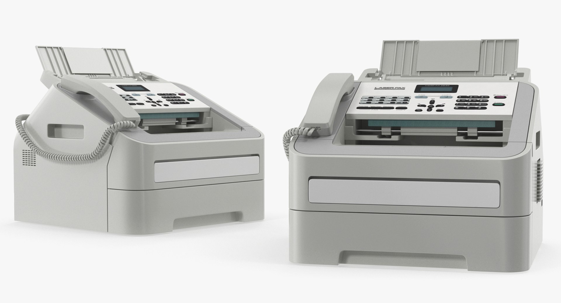 3D Laser Fax Machine Generic Model - TurboSquid 1286639