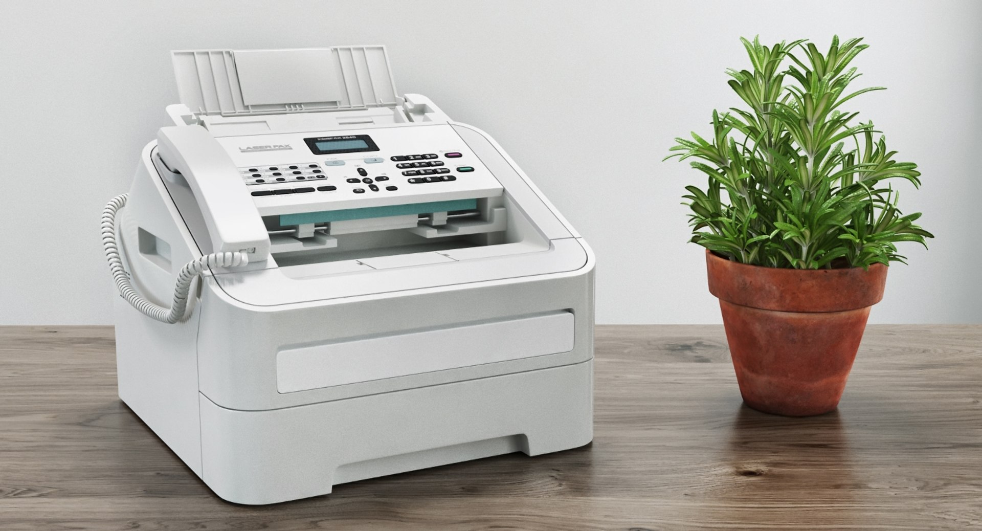 3D Laser Fax Machine Generic Model - TurboSquid 1286639