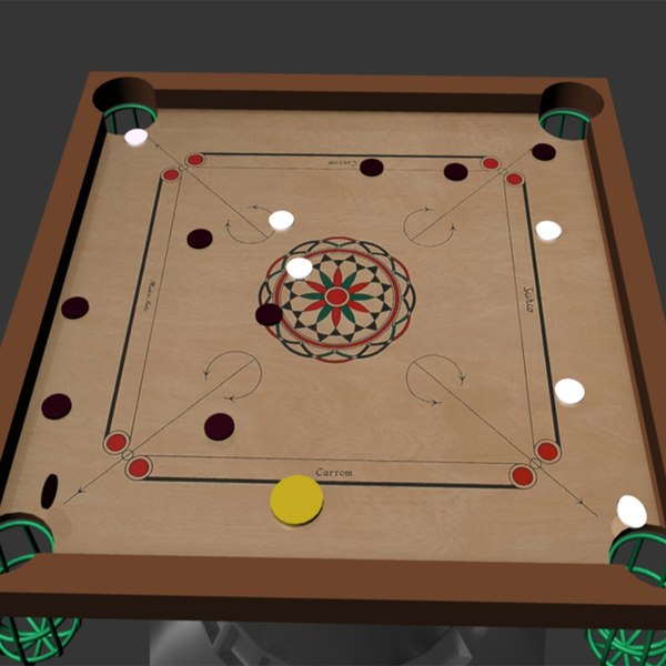 Carrom 3D model - TurboSquid 1156432