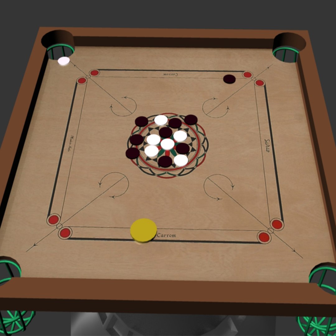 Carrom 3D model - TurboSquid 1156432