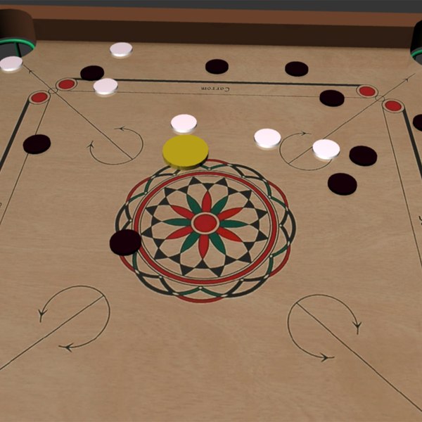 Carrom 3D model - TurboSquid 1156432