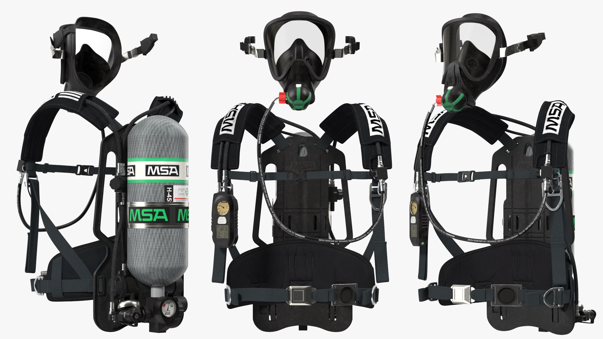 Msa G1 Scba Breathing 3D - TurboSquid 1685073