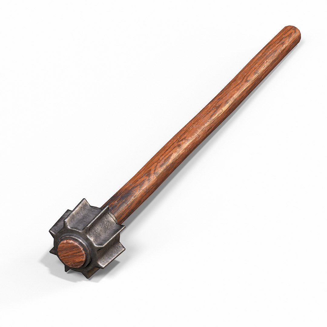 3D Model Trench Mace - TurboSquid 2107850