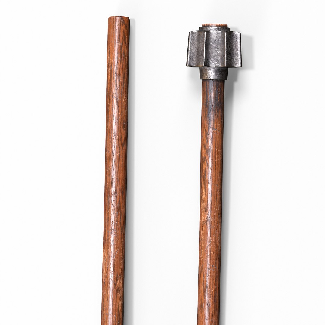 3D Model Trench Mace - TurboSquid 2107850