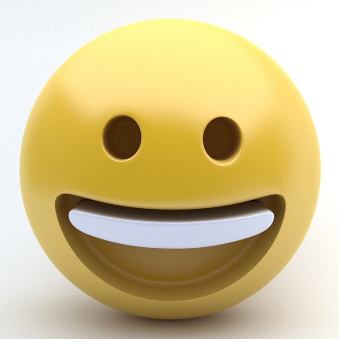 3d emoji happy