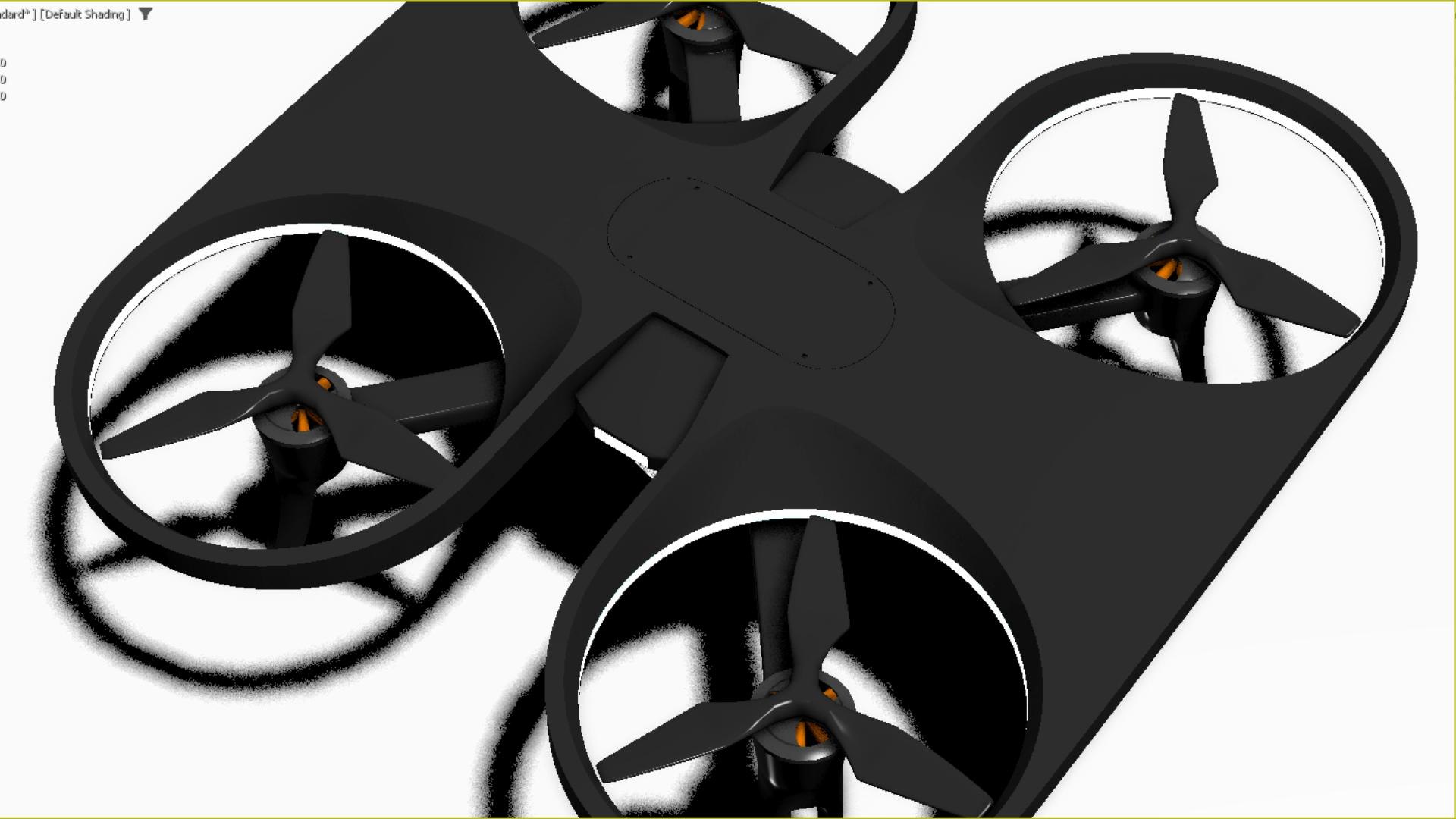 3D Model Quadcopter Drone 3d Model Unity Hdrp - TurboSquid 2210351