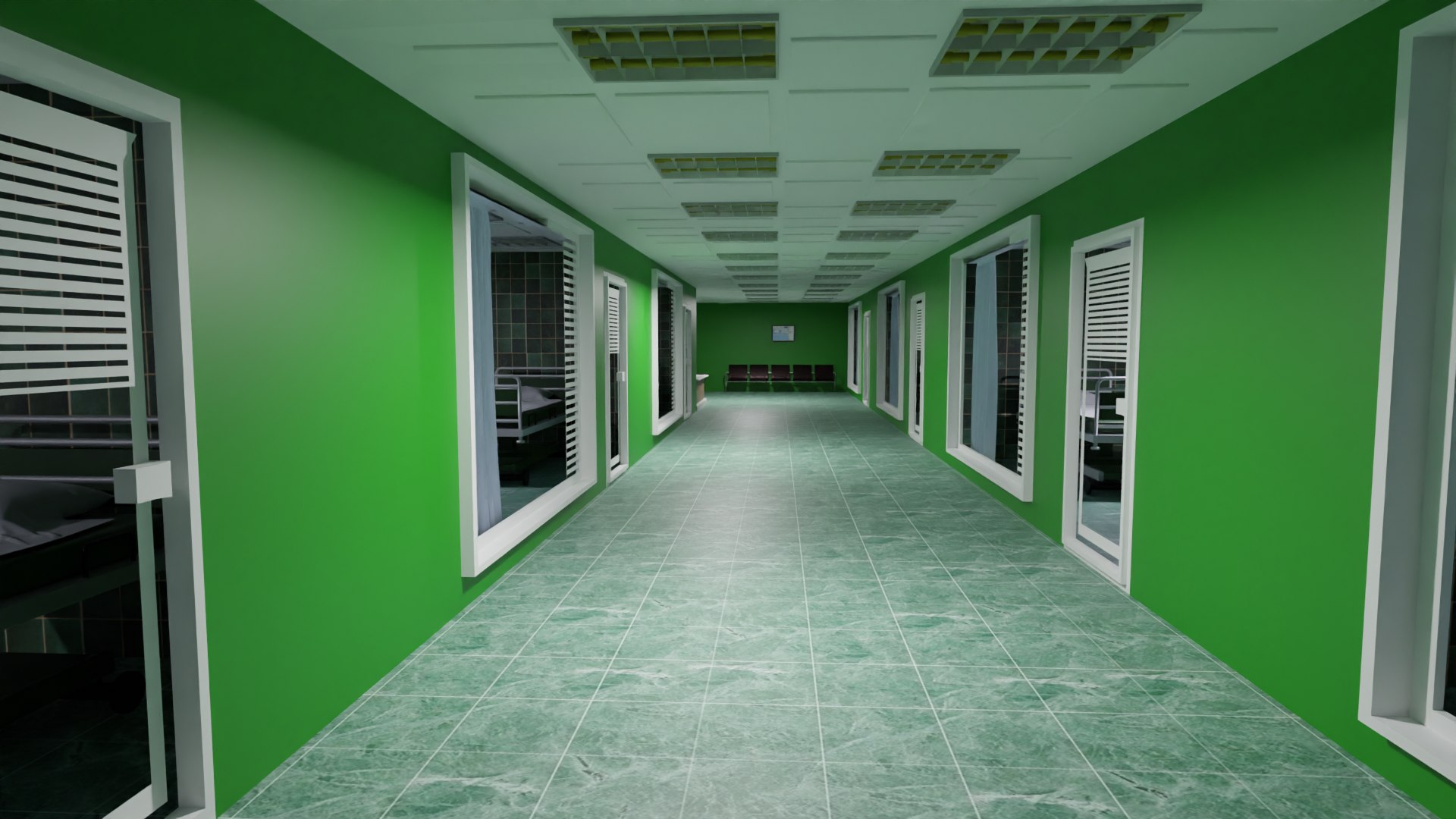 Hospital Interior 3D Model - TurboSquid 2164728