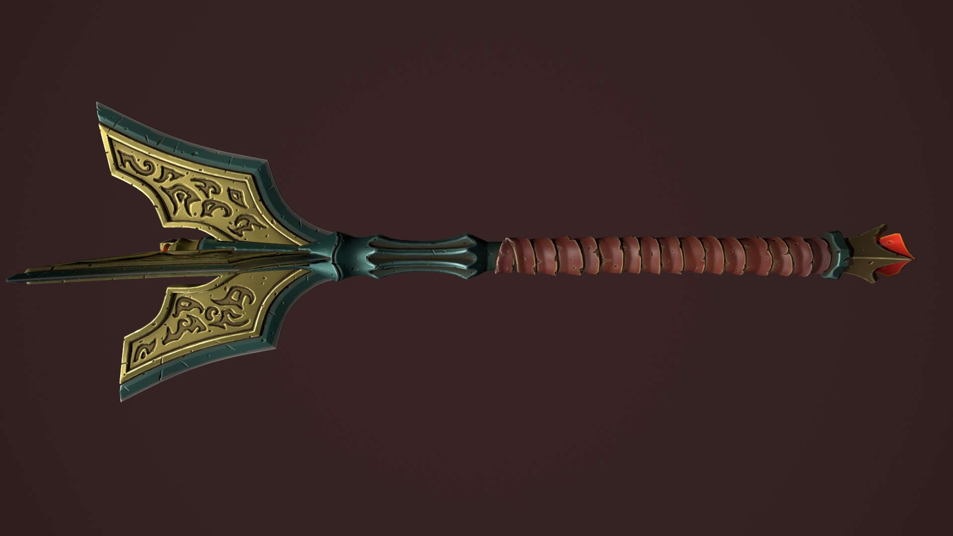 3D Rune mace - TurboSquid 1823911