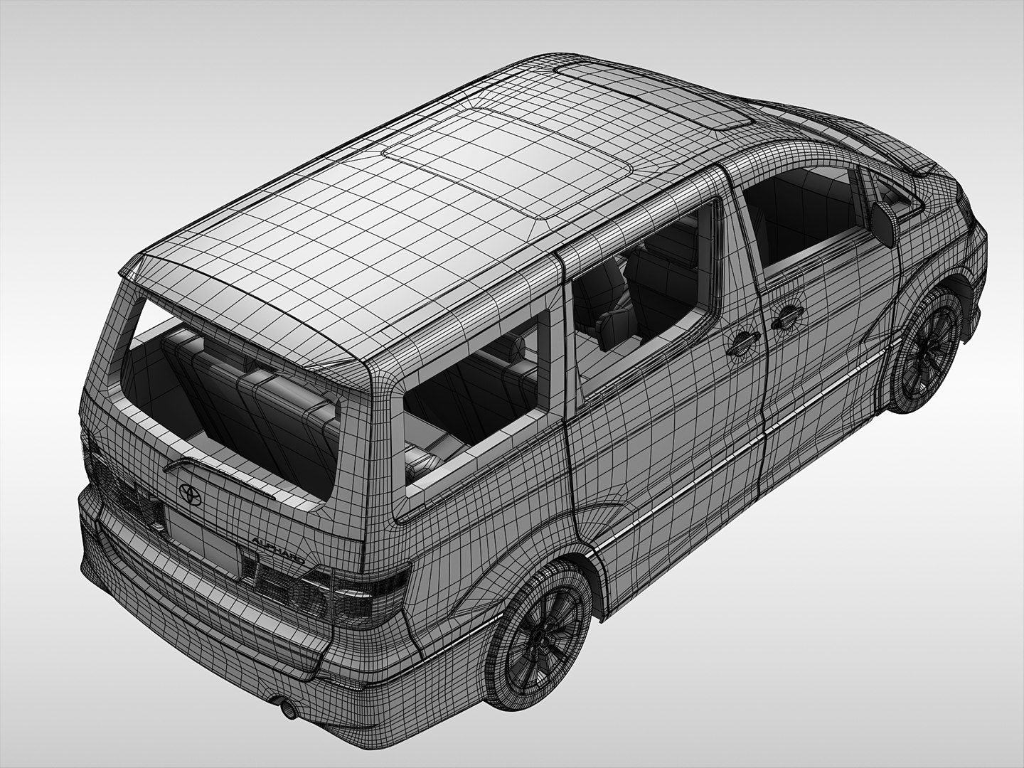 3D Toyota Alphard 2002 - TurboSquid 1353173