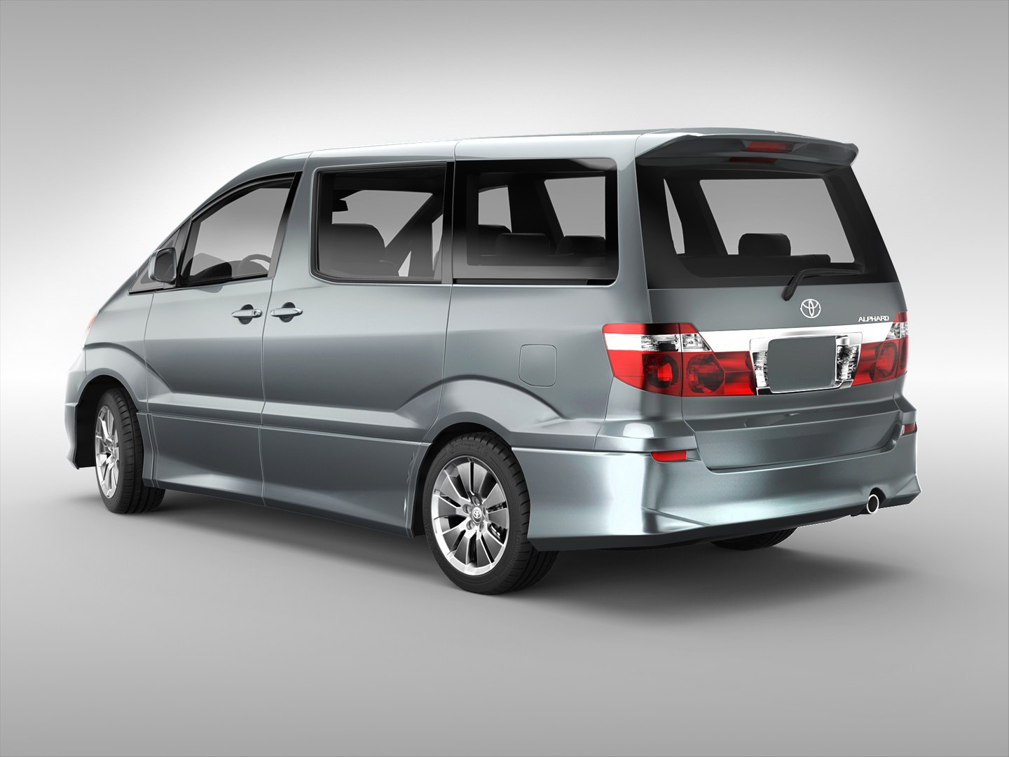 3D Toyota Alphard 2002 - TurboSquid 1353173
