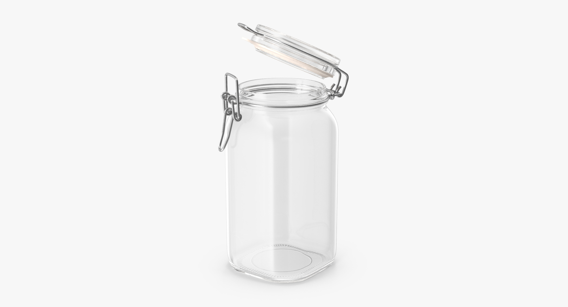 glass hinged kitchen jars max