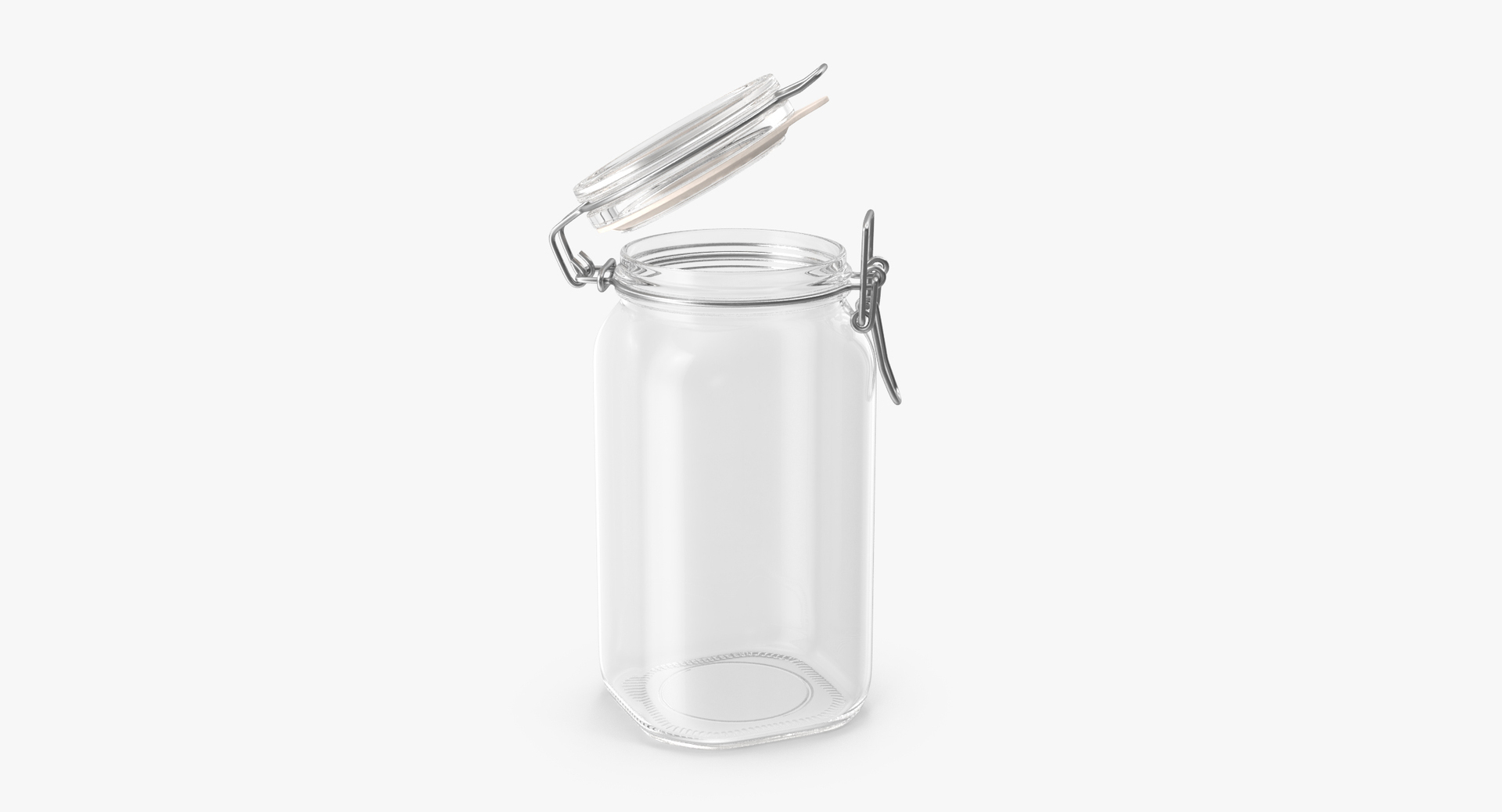 glass hinged kitchen jars max