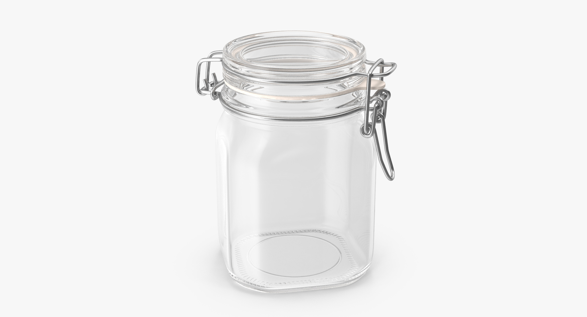 glass hinged kitchen jars max