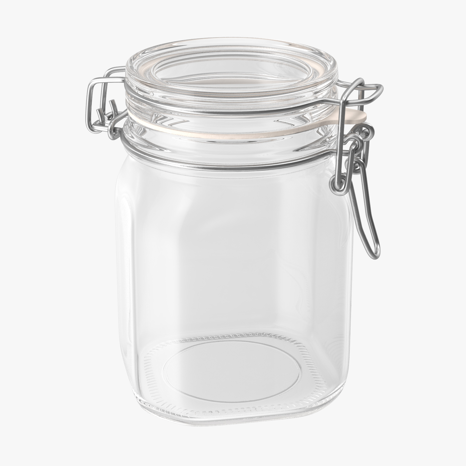 glass hinged kitchen jars max