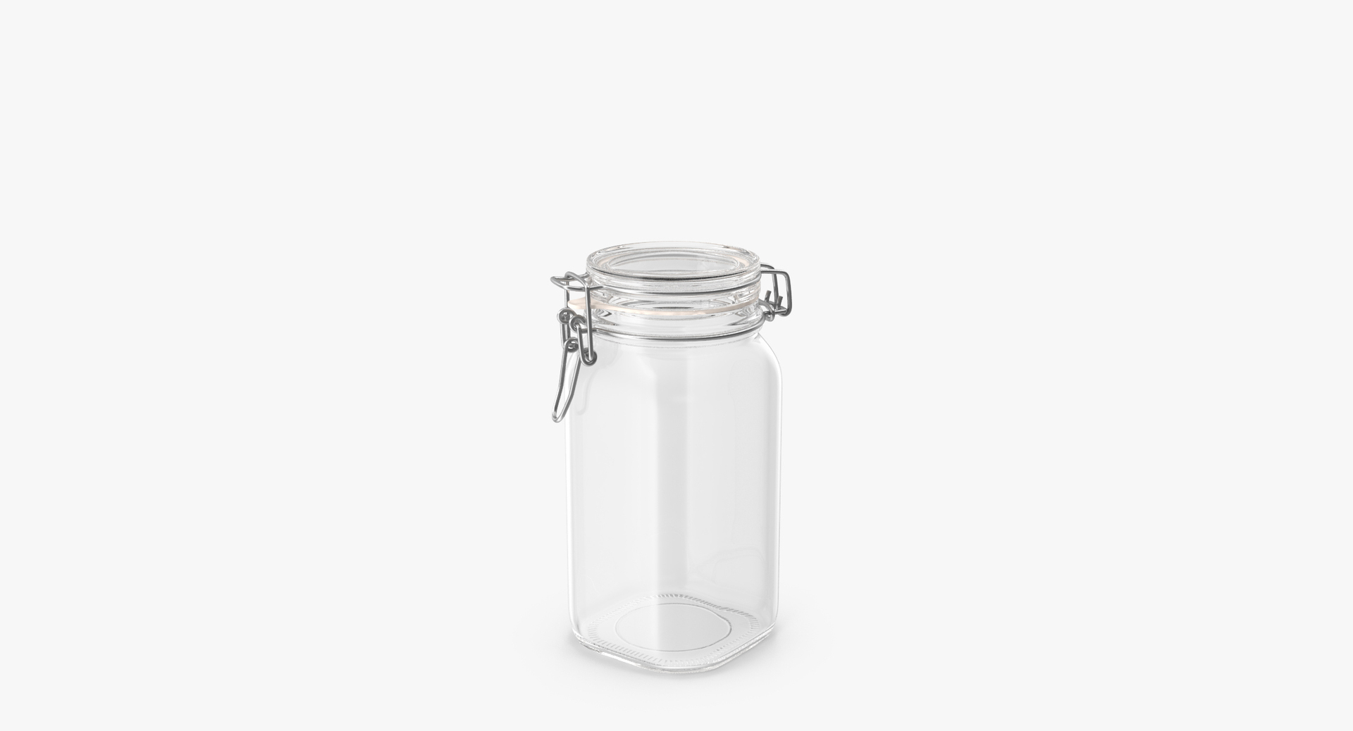 glass hinged kitchen jars max