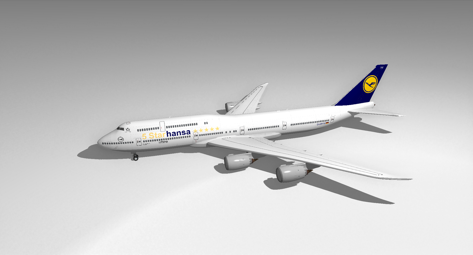 3D Boeing 747-8i with 15 liveries model - TurboSquid 1862263