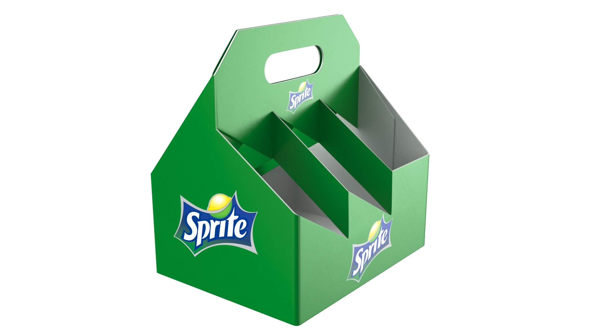 Empty Trays For Soda Bottles Model - TurboSquid 1996980