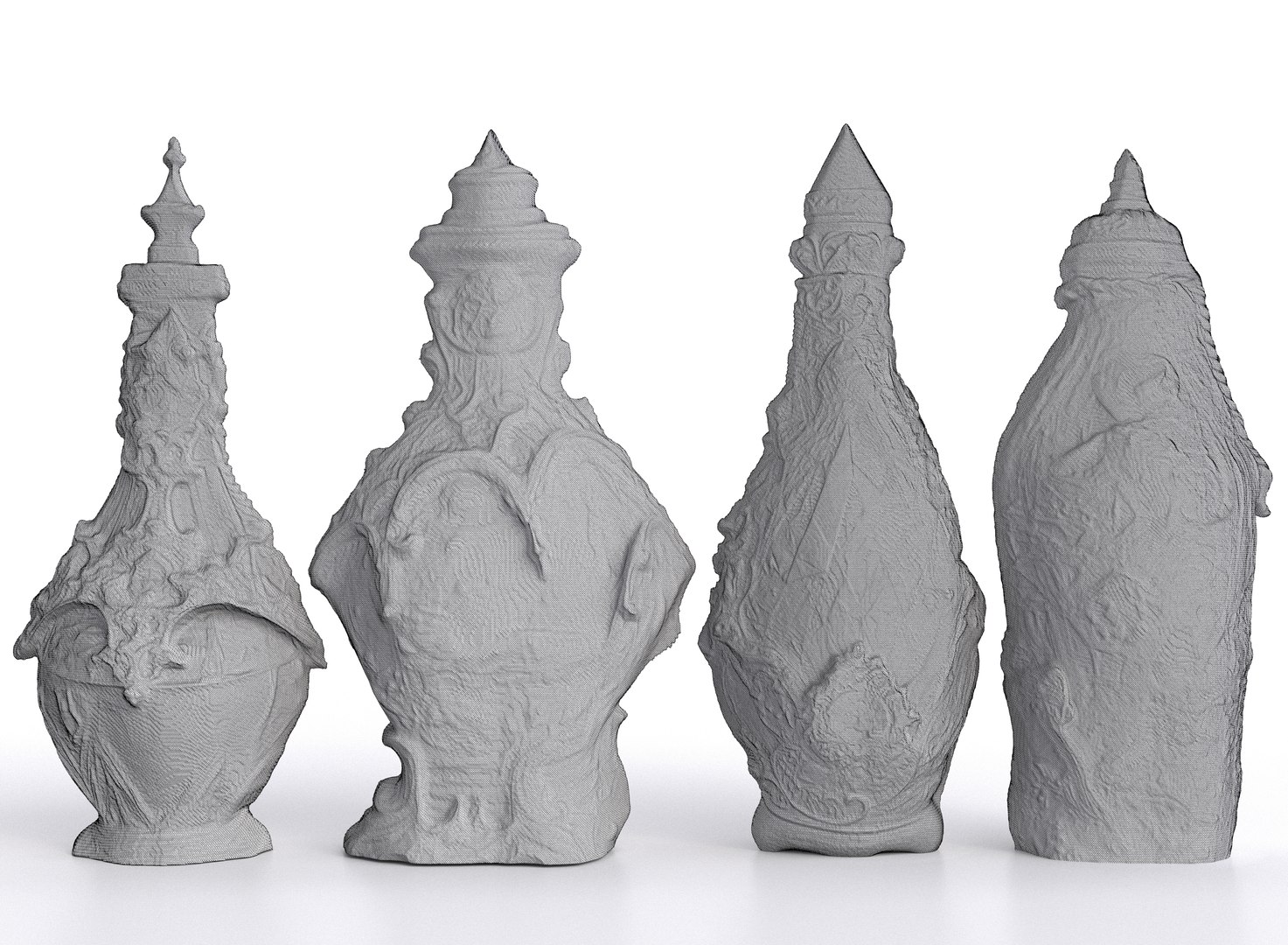 Magic Vase Pack model - TurboSquid 2174834