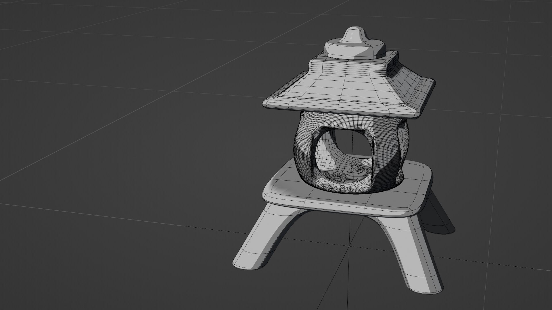 Chinese Stone Lantern 3D Model - TurboSquid 1837670