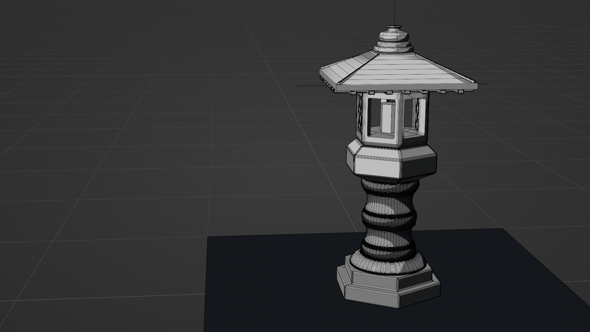 Chinese Stone Lantern 3D Model - TurboSquid 1837670