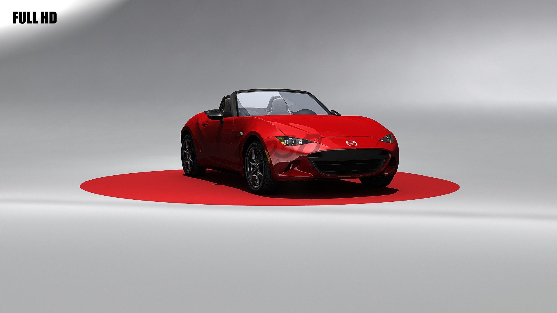 Miata 2016 3d Model