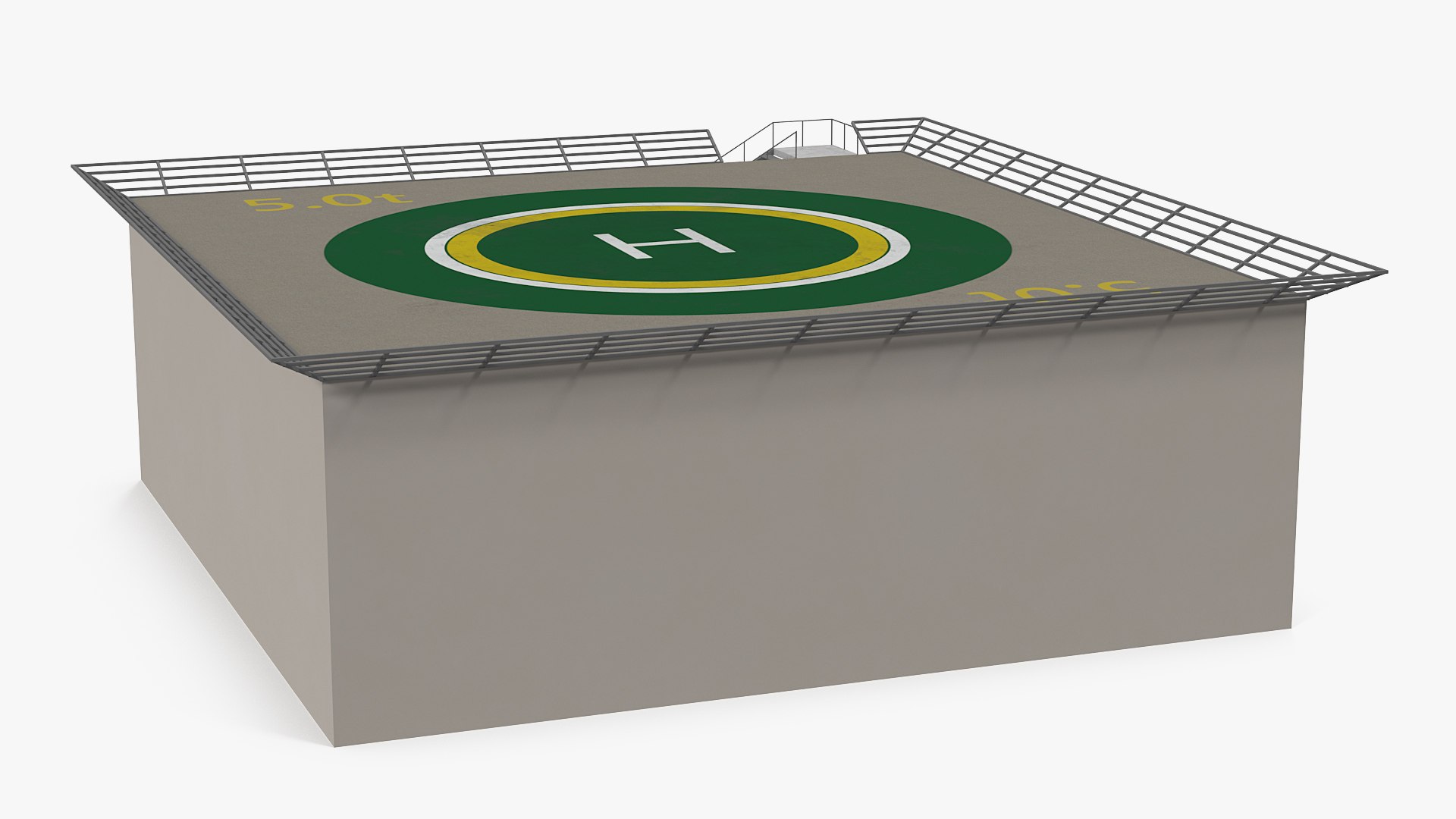 Helicopter landing pad 2 3D model - TurboSquid 1500993