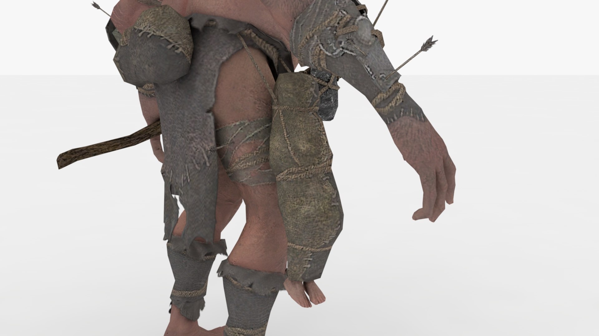 Two-Head Monster 3D Model - TurboSquid 2366098