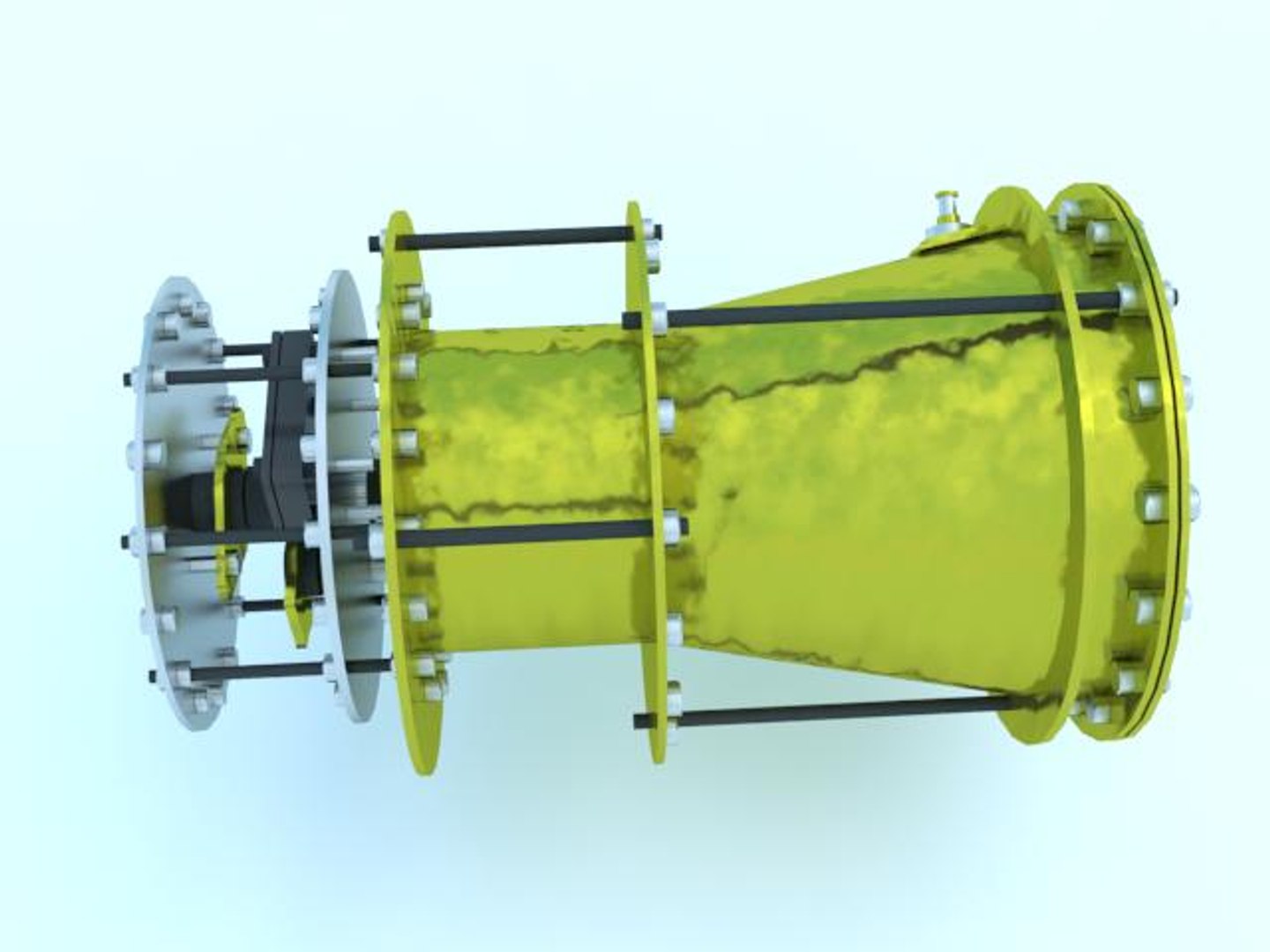 emdrive em drive 3d model