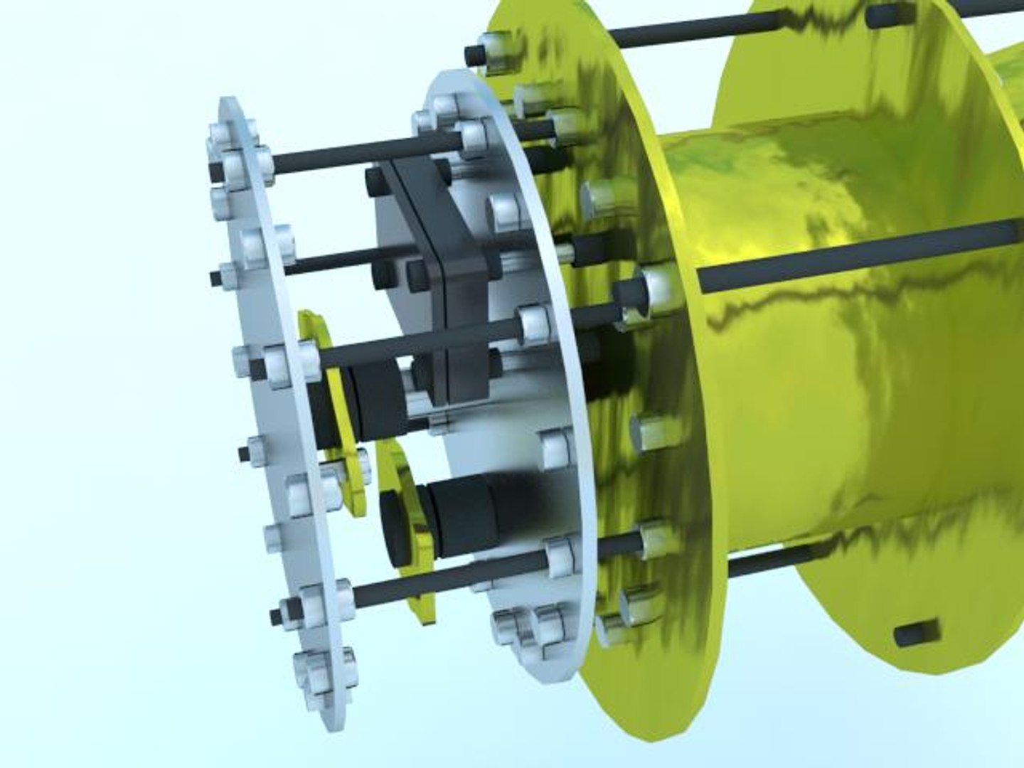 emdrive em drive 3d model