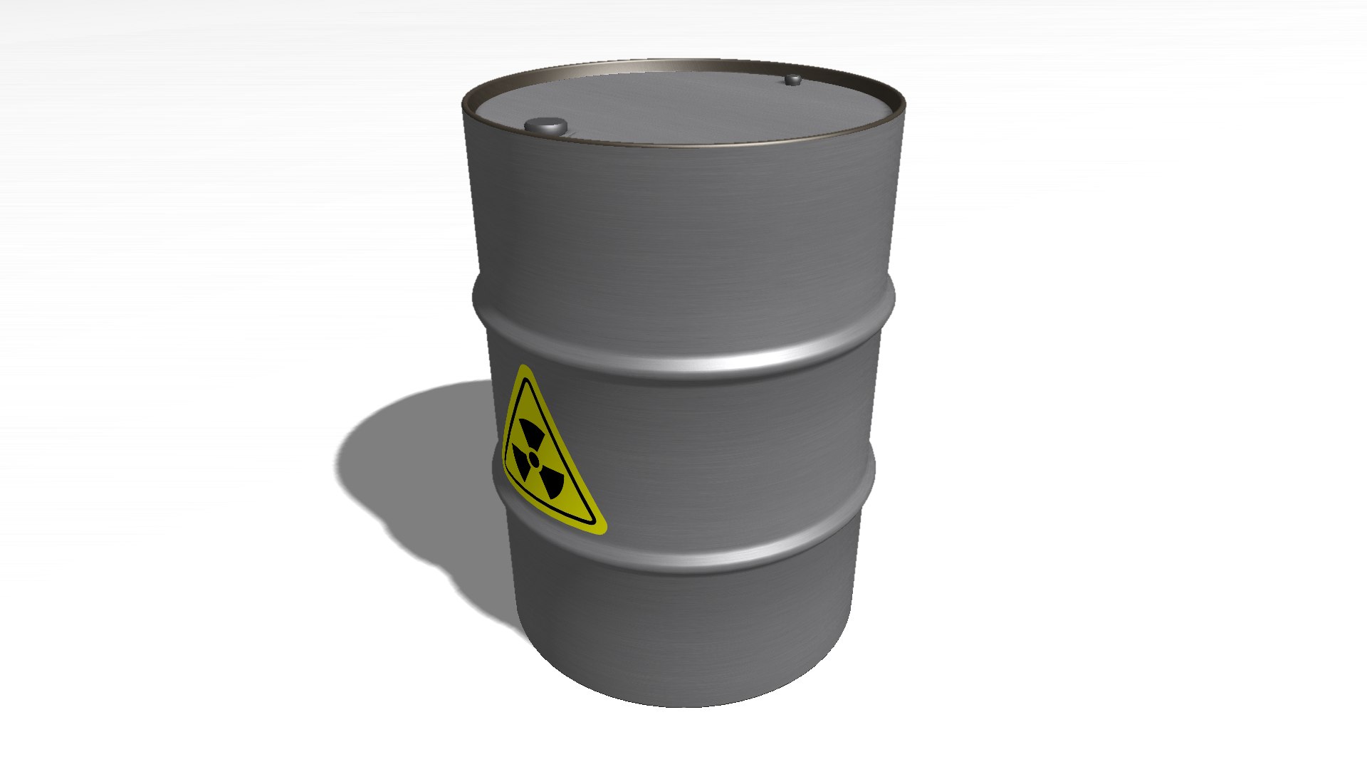 Metal Barrel - Nuclear Mk1 - Basic Model - TurboSquid 2179686