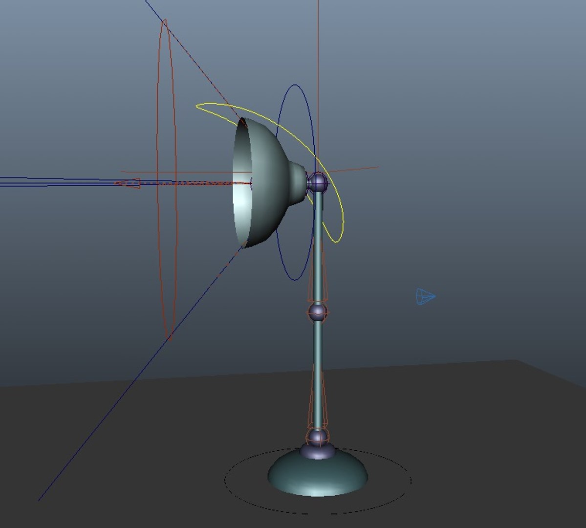 Free Lamp Rig 3d Model
