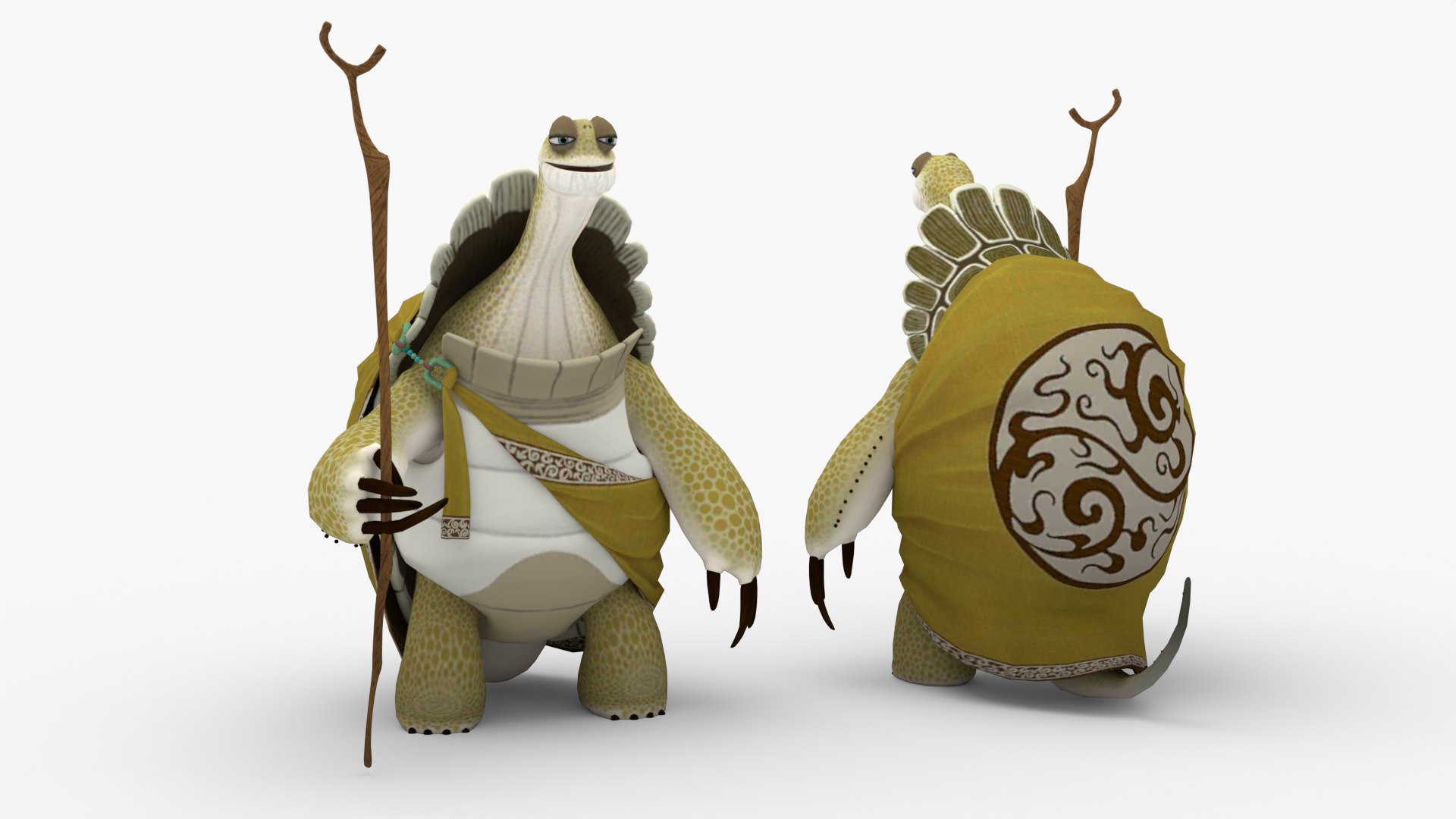 3D Master Oogway From Kung Fu Panda Model - TurboSquid 2348336