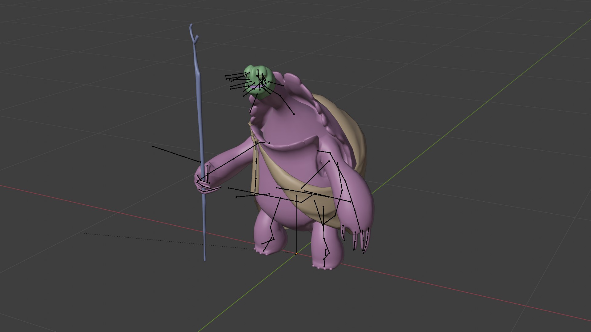 3D Master Oogway From Kung Fu Panda Model - TurboSquid 2348336