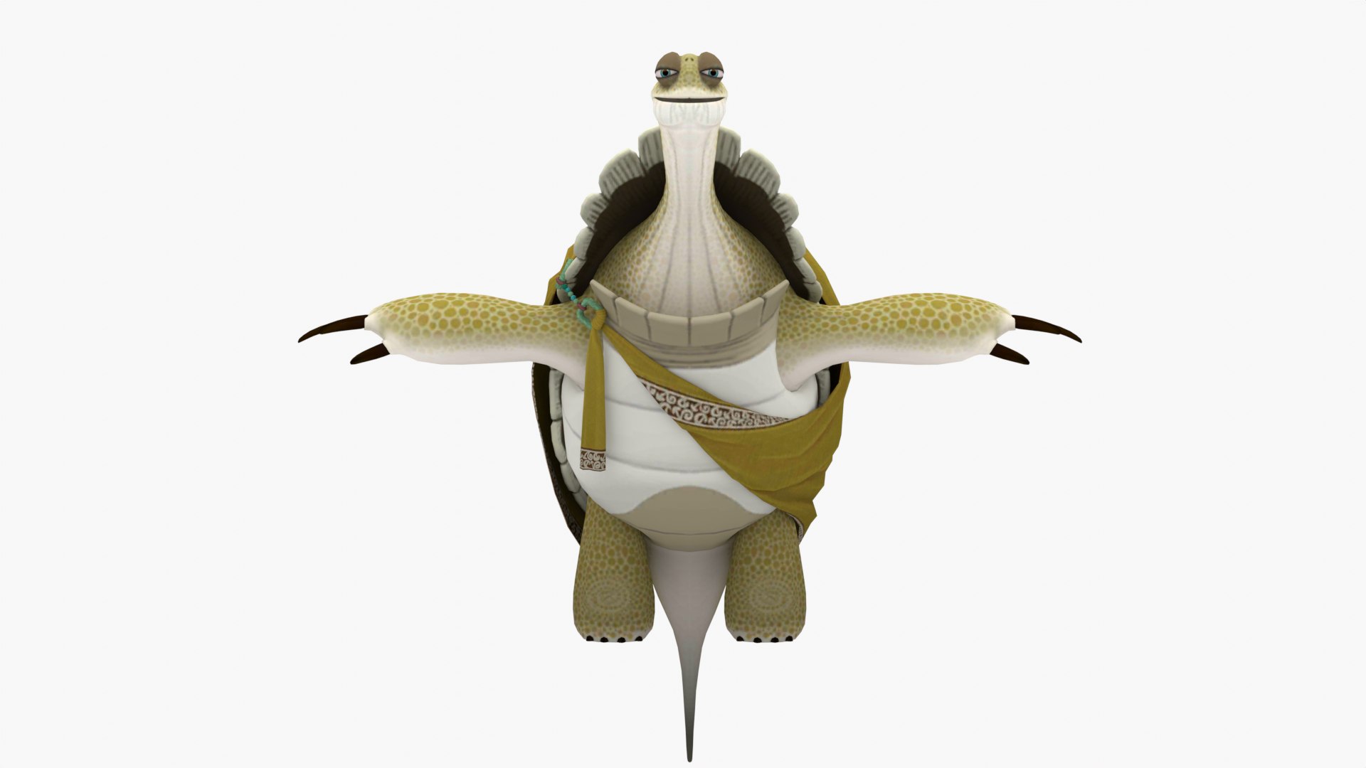3D Master Oogway From Kung Fu Panda Model - TurboSquid 2348336