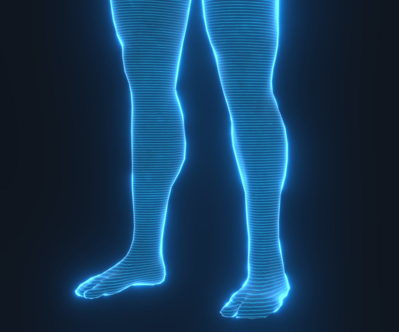 Human Hologram Male 3D Model - TurboSquid 1687549