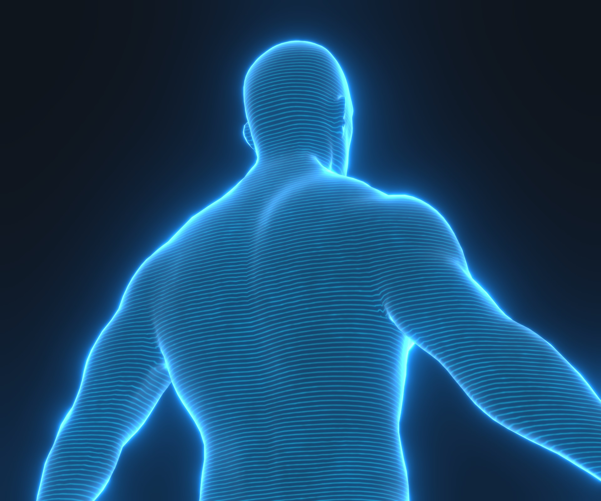 Human hologram male 3D model - TurboSquid 1687549