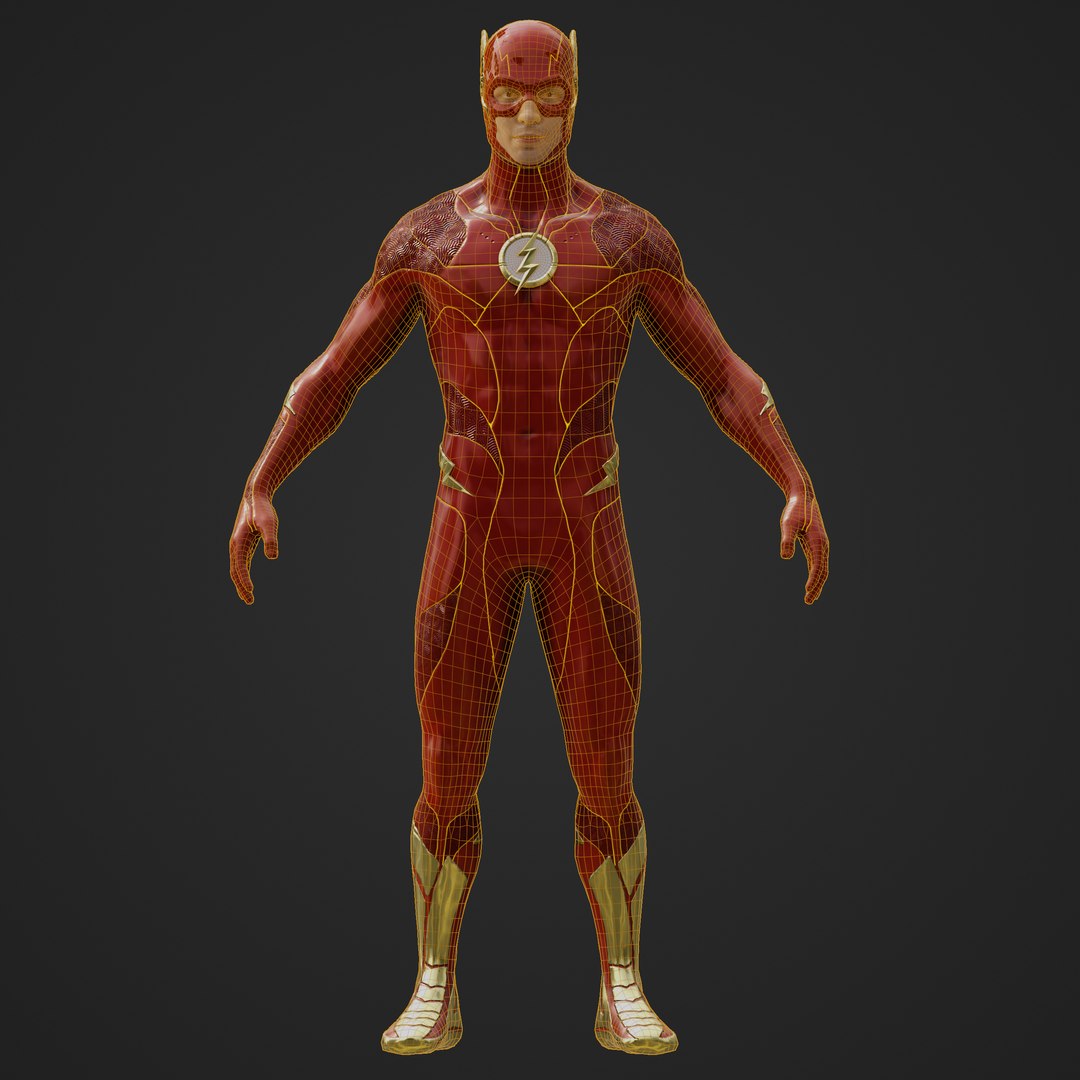 Theflash 3D model - TurboSquid 2099193
