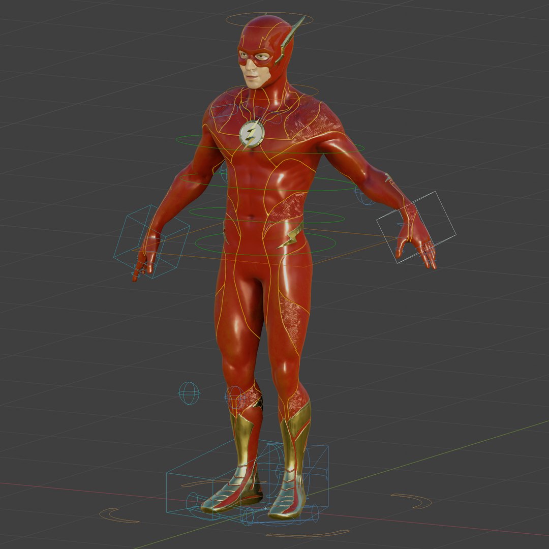 Theflash 3D model - TurboSquid 2099193