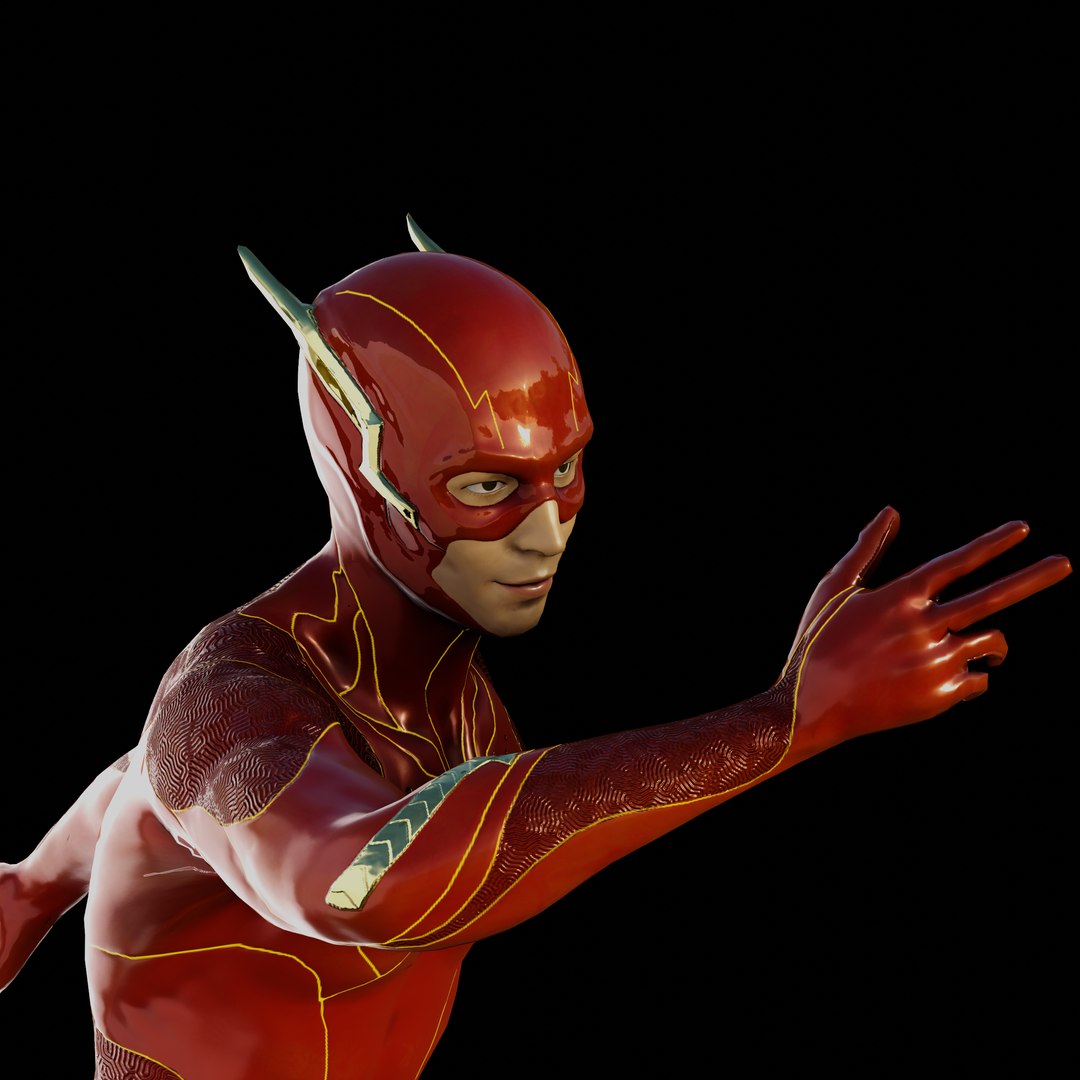 Theflash 3D model - TurboSquid 2099193