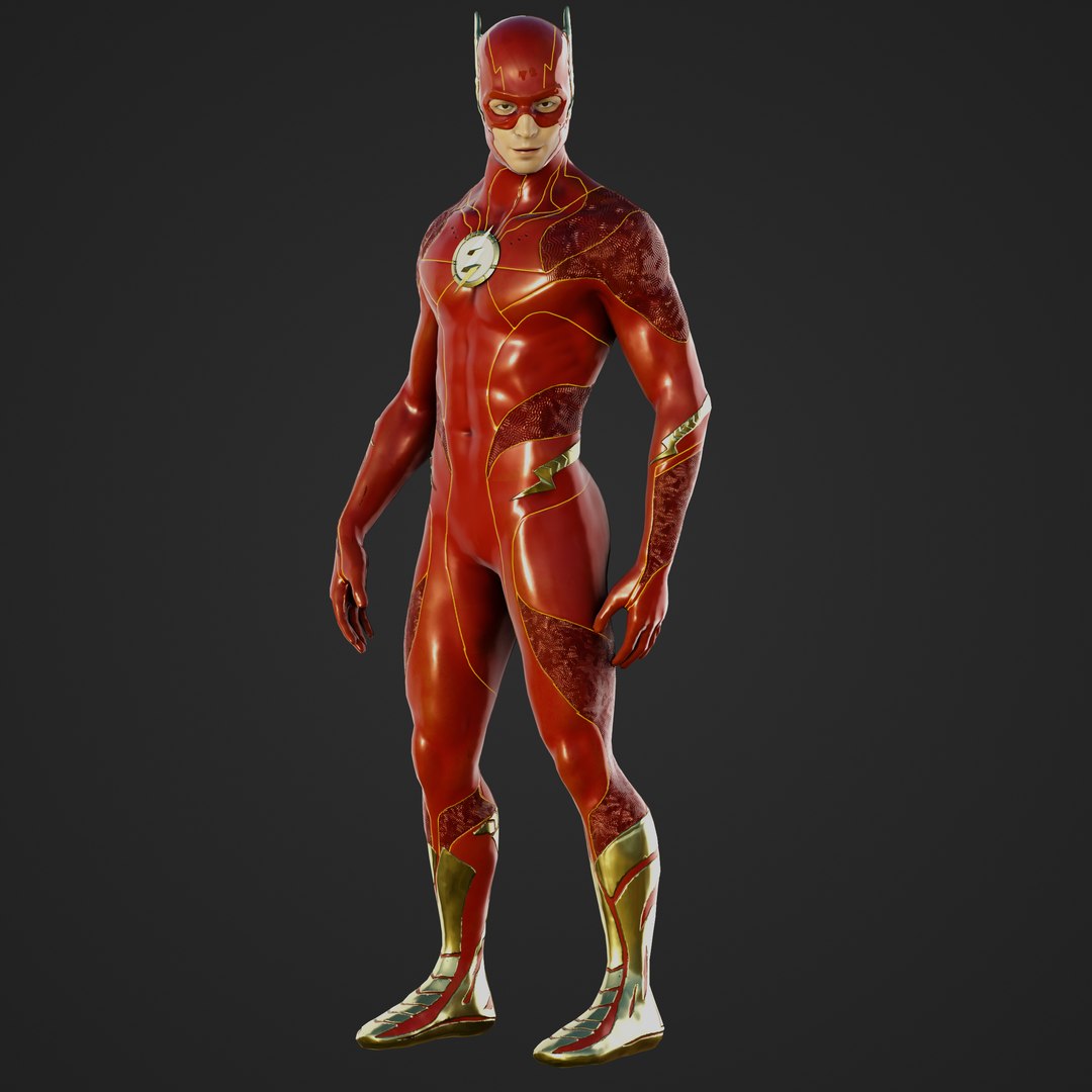 Theflash 3D model - TurboSquid 2099193